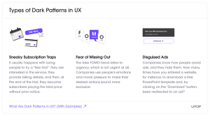 What are Dark Patterns in UX (with Examples) | Uitop